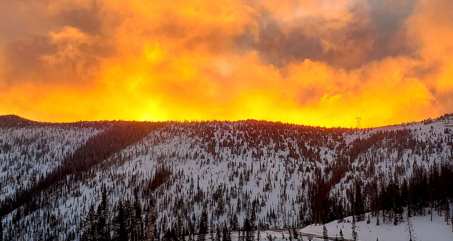 Sky on Fire - Monarch Mountain
